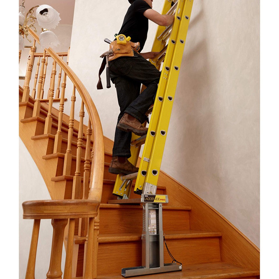 Ladder Stabilizer Extender Steel Ladder Leg Leveler/Non-Slip ...