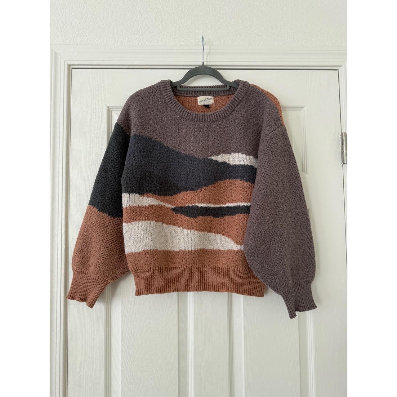 Mountain Landscape Sweater - Gem