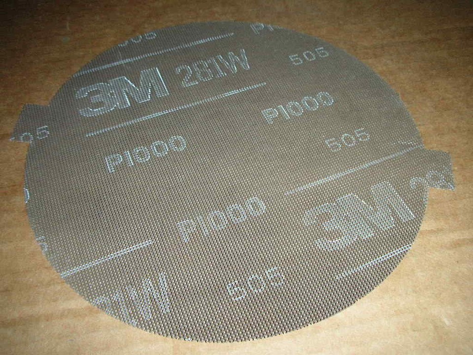 3M 24049 Wetordry Cloth Abrasive Disc 281W, 8 in x NH P1000 60440143265 ...