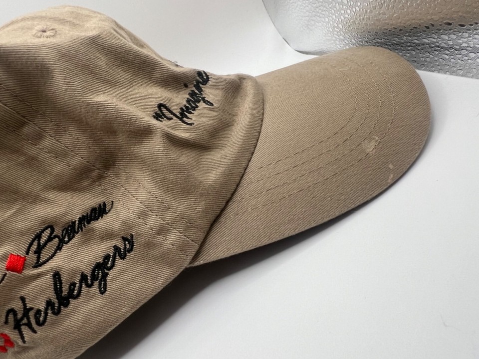 "Imagine The Possibilities" Brown OS Adjustable Baseball Cap Carson ...