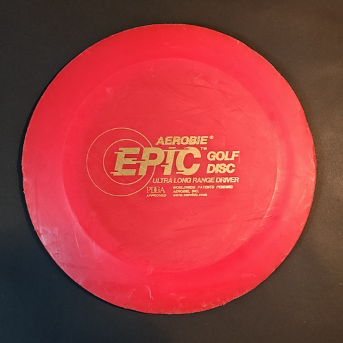 AEROBIE EPIC RED GOLD FOIL STAMP 166-169 GR-OOP-RARE-USED-NO INK-PATENT ...