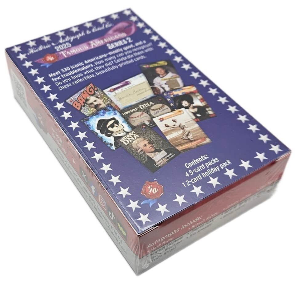 2025 Historic Autographs Famous Americans Series 2 Trading Cards Hobby ...
