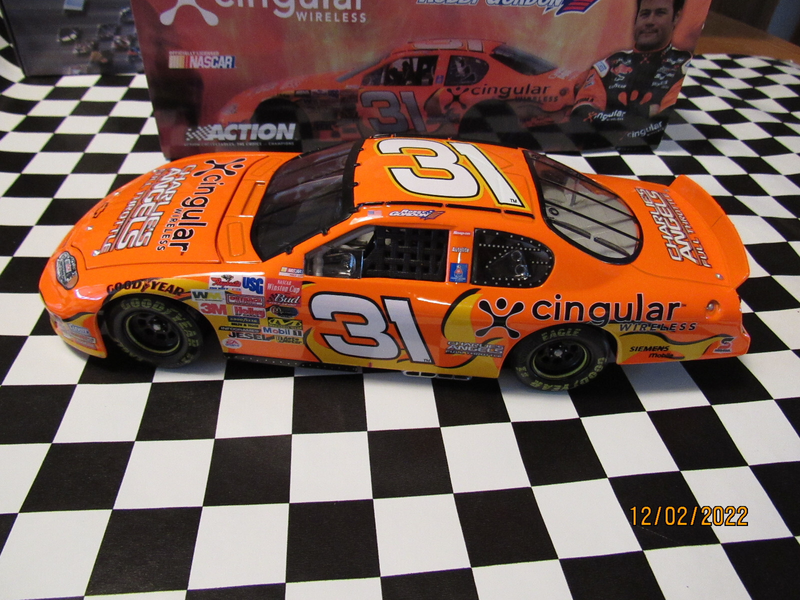 RCAA ACTION -ROBBY GORDON 2003 MONTE CARLO CLUB CAR #31 CINGULAR-1 OF ...