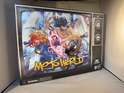 HASBRO Marvel Legends Exclusives Mojoworld 4 Pack Longshot, Mojo, and ...