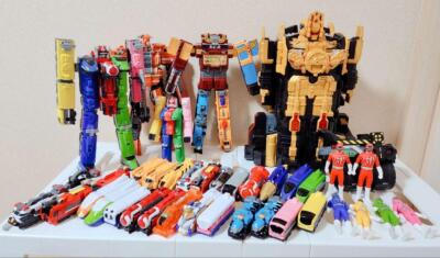 Power Rangers Ressha Sentai ToQger Morpher Megazord Figure 11p Train ...