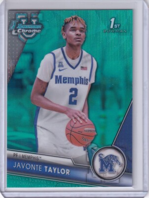 Javonte Taylor 2023 Bowman Chrome University Aqua Wave /299 $1.50 ...