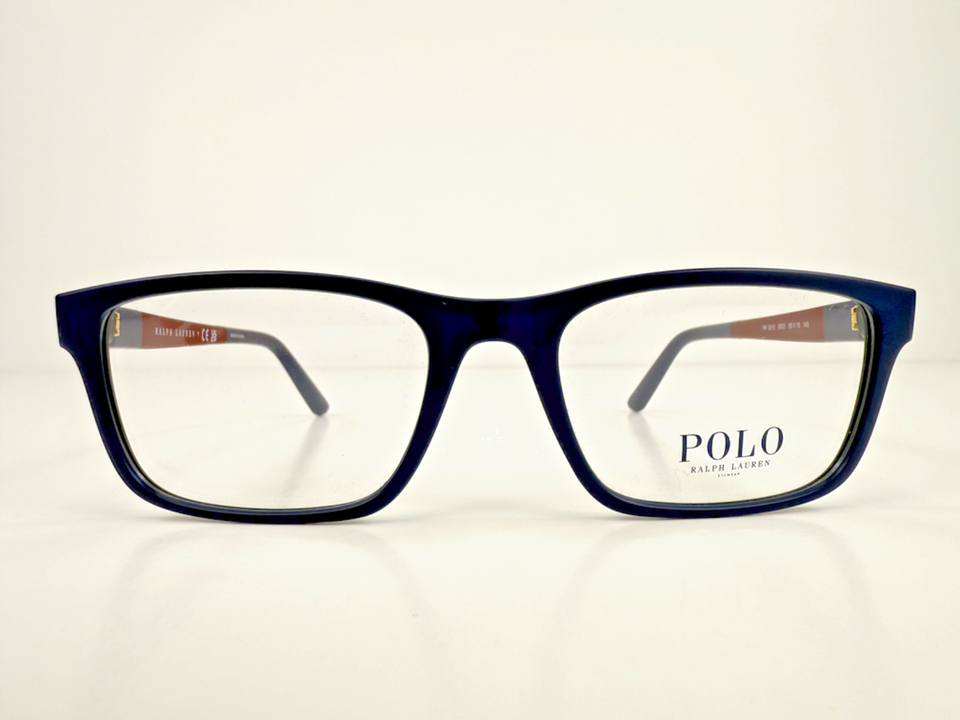 NEW Polo Ralph Lauren PH2212 5303 Matte Navy Blue Men's Eyeglasses 55 ...