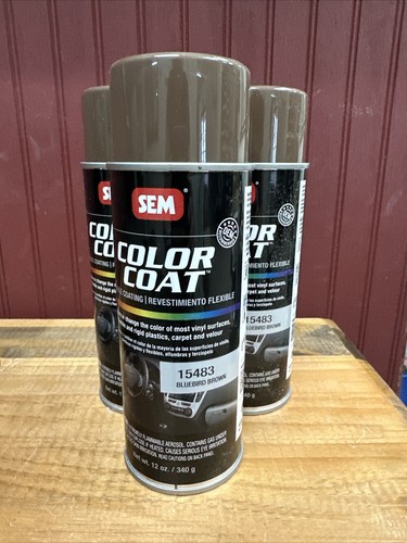SEM Color Coat 15483 Bluebird Brown Lot Of 3 Cans | eBay