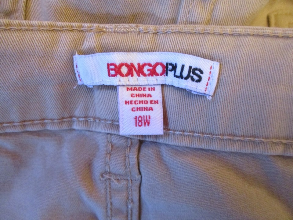 Bongo Plus Ankle Biter Pants Size 18W NWT | eBay