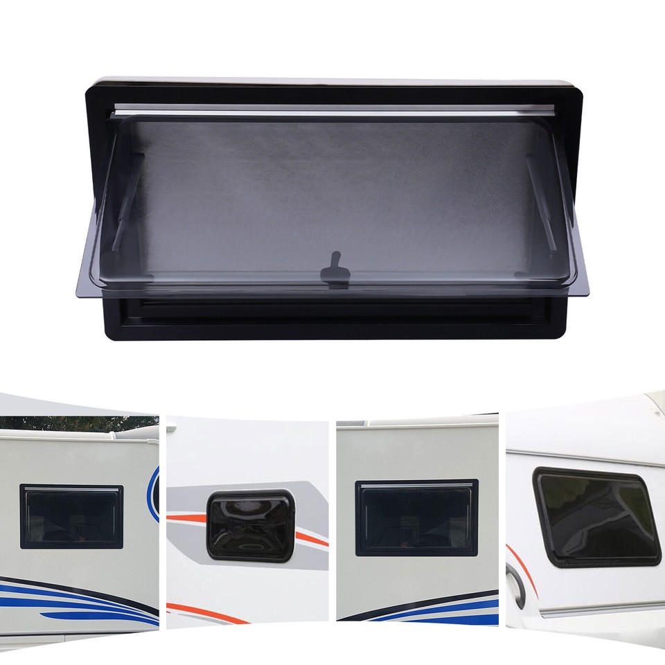 Cut Out RV Caravan Camper Hinged Push Window Ventilation Hatch MG16RW ...
