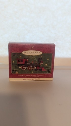 Hallmark Christmas Ornament Lionel General Steam Locomotive. New in box ...