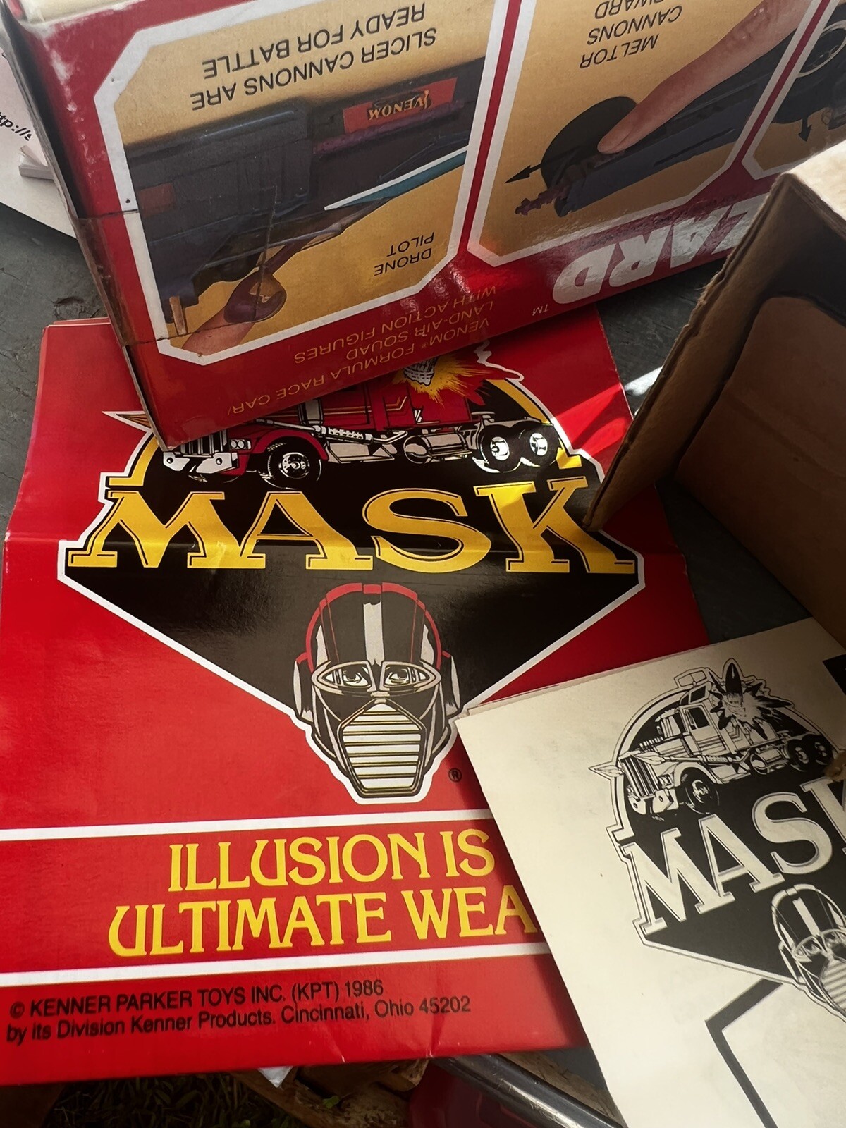 M.A.S.K. MASK Kenner - Buzzard Vintage 1986 - Collectible MIB w Insert ...