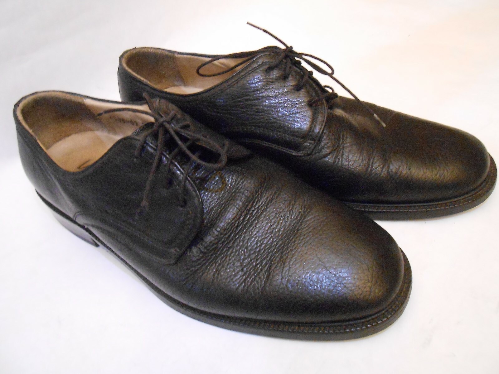 Vito Rufolo Men's Leather Loafers Laces Up Shoes Siz… - Gem