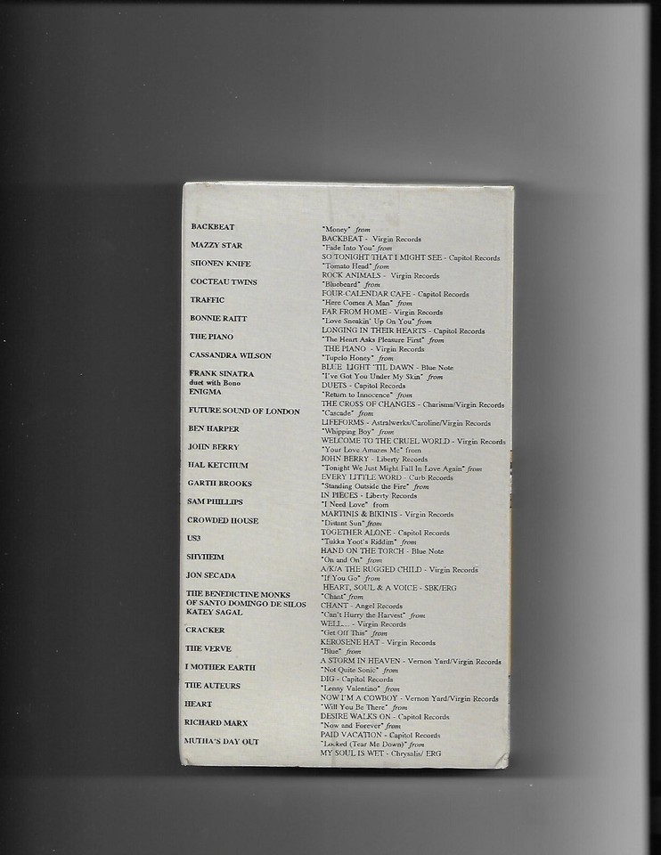 CEMA Rec-29 videos *Promo VHS Video* Sealed w/Heart,Verve,R. Marx,US3,B ...