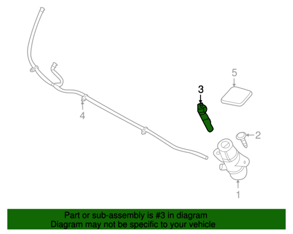 New Genuine BMW Nozzle Head Left (2008-2013) OE 61677837309 | eBay