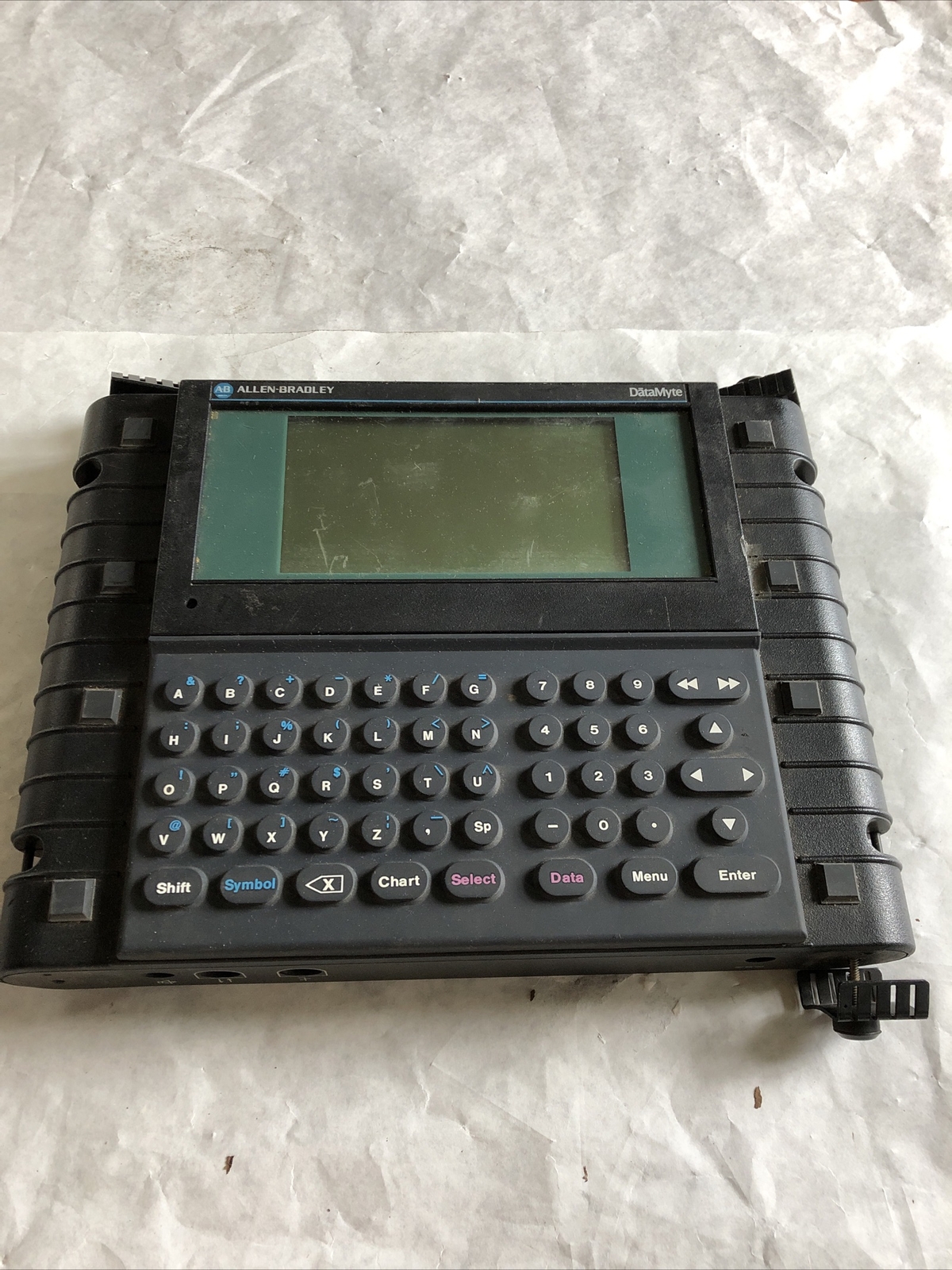 ROCKWELL 3055-1000 ALLEN BRADLEY KEYBOARD DATAMYTE (NO BATTERY COVER ...