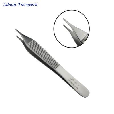 Tweezer ADSON without tooth, surgery Dental oral surgery tissue pliers ...
