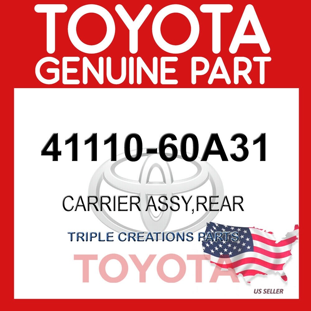 Genuine Toyota 41110-60A31 Carrier Assy 4111060A31 OEM | eBay