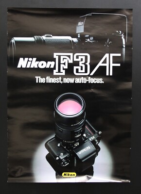 NIKON F3 AF POSTER | eBay
