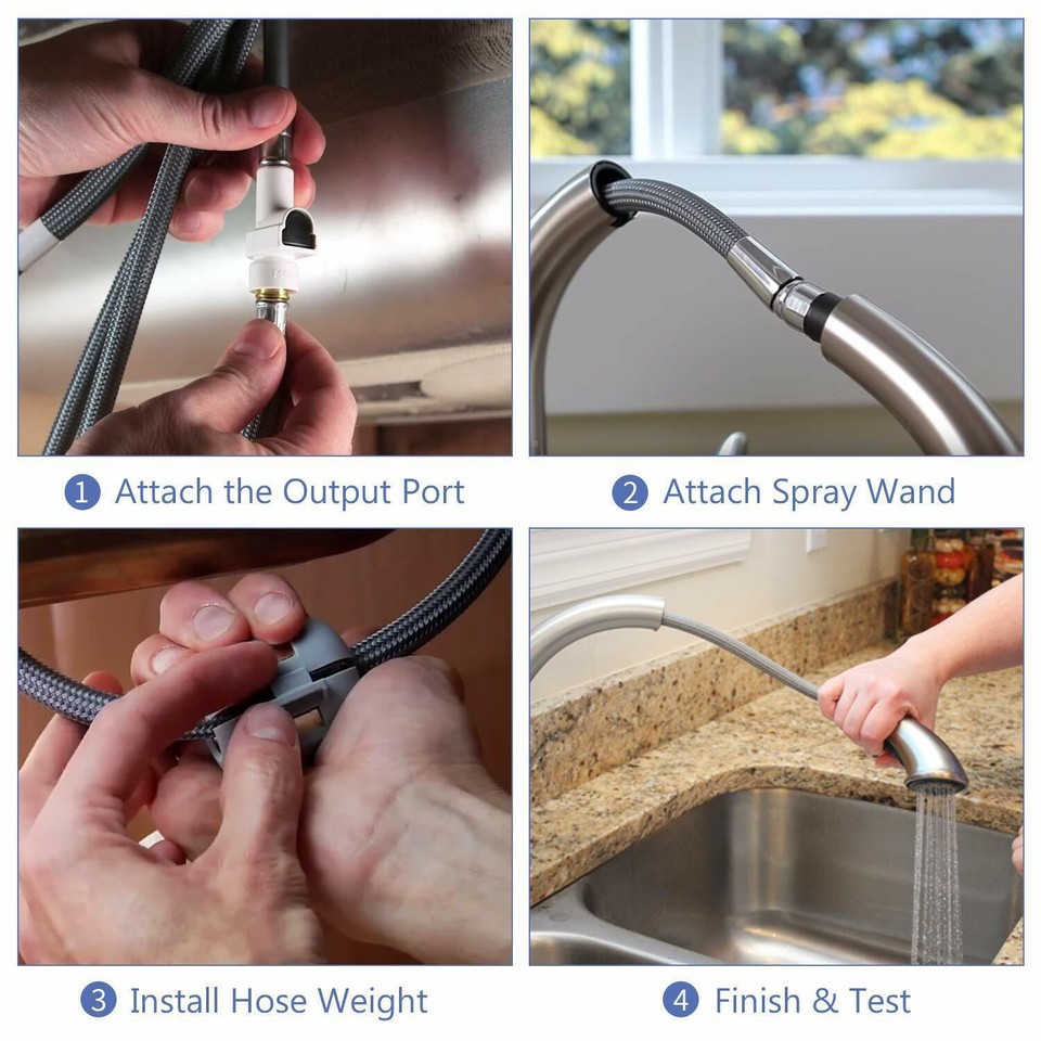 159560 Replacement Part for Pull Out Kitchen Faucet Replacement Hose ...