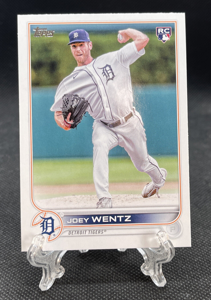2022 Topps Update RC Joey Wentz Detroit Tigers #US295 | eBay