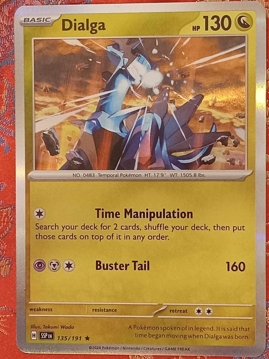 Pokemon Primal Dialga Card