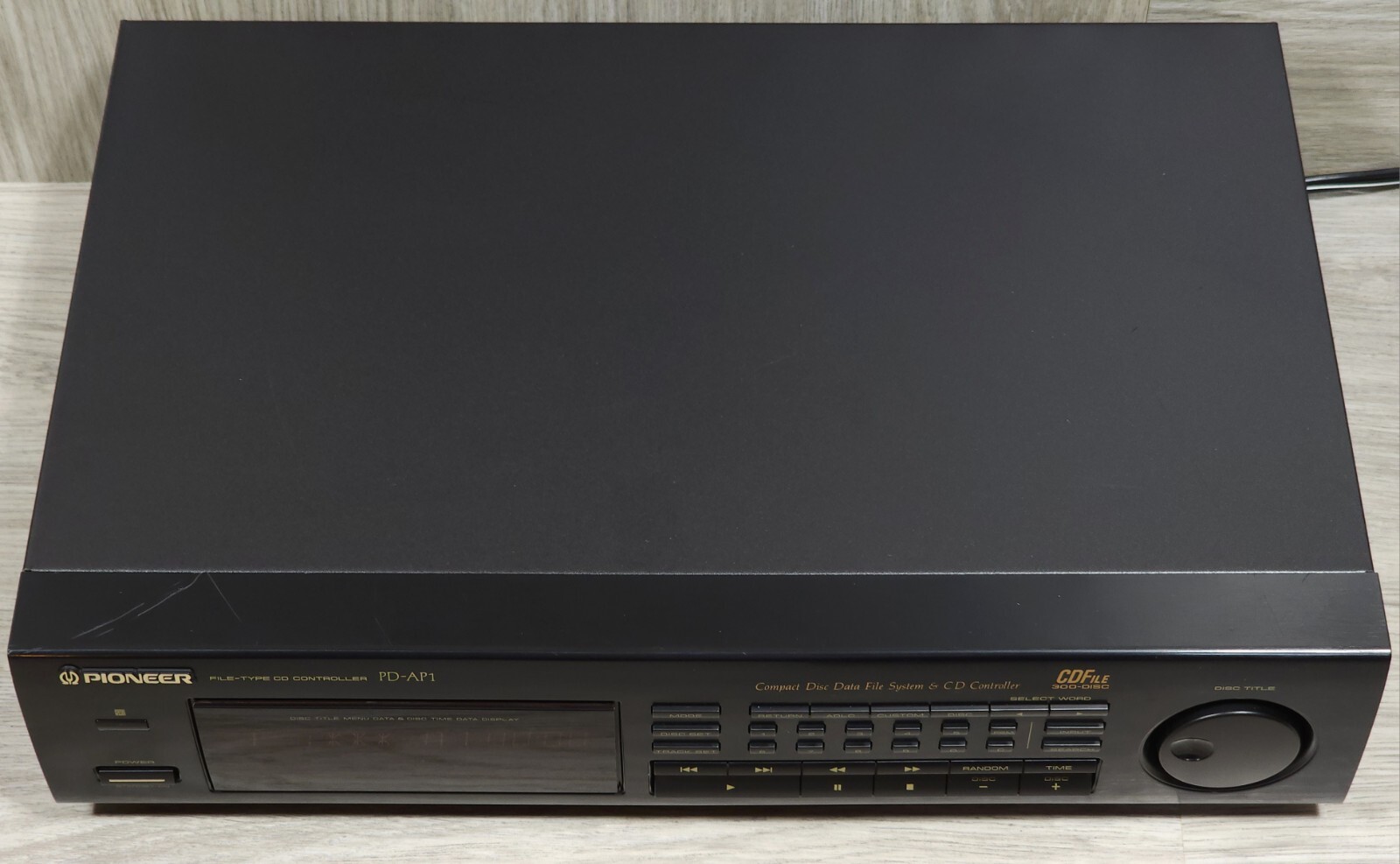 Pioneer PD-AP1 Compact Disc File System CD Controller No Remote ...