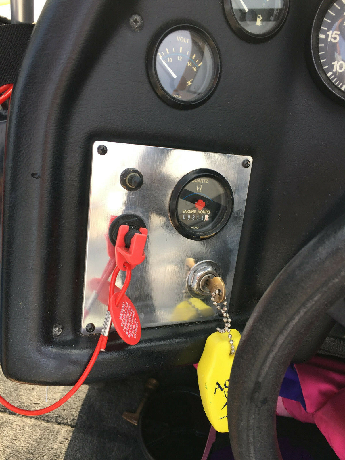 Mastercraft Prostar Tristar Dash Panel, Ignition Dash Plate, Key Switch ...