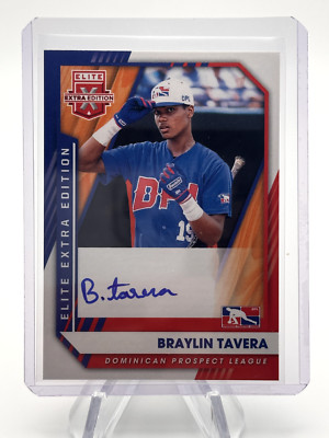 BRAYLIN TAVERA 2021 PANINI ELITE EXTRA EDITION AUTOGRAPH DPL | eBay