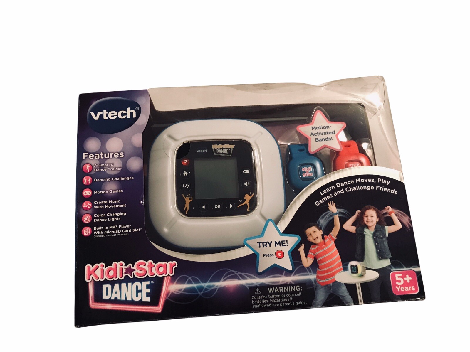 VTech Kidi Star Dance With 2 Motion Activated Bands for sale online | eBay