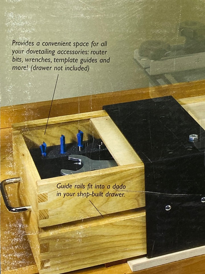 Rockler Dovetail Jig Stand: Elevate Your Routing Comfort with a 6" Lift ...
