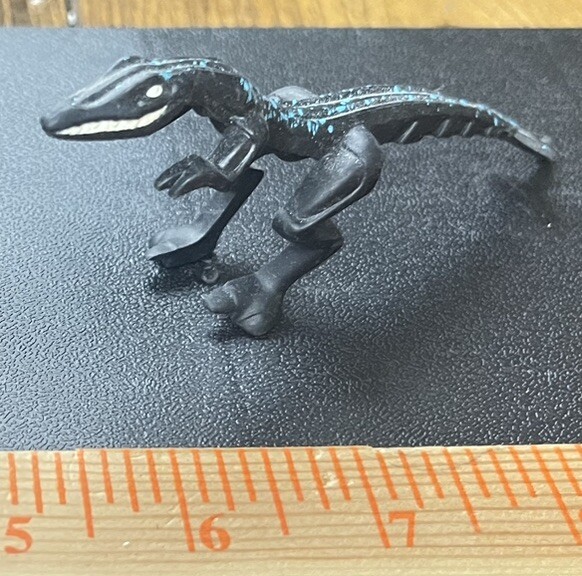 LEGO Dinosaur Spotted Mutant Lizard Raptor Black Figure Dino Attack | eBay