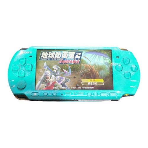 Sony PSP 3000 Hatsune Miku: Project Diva 2nd Bundle Turquoise Green ...