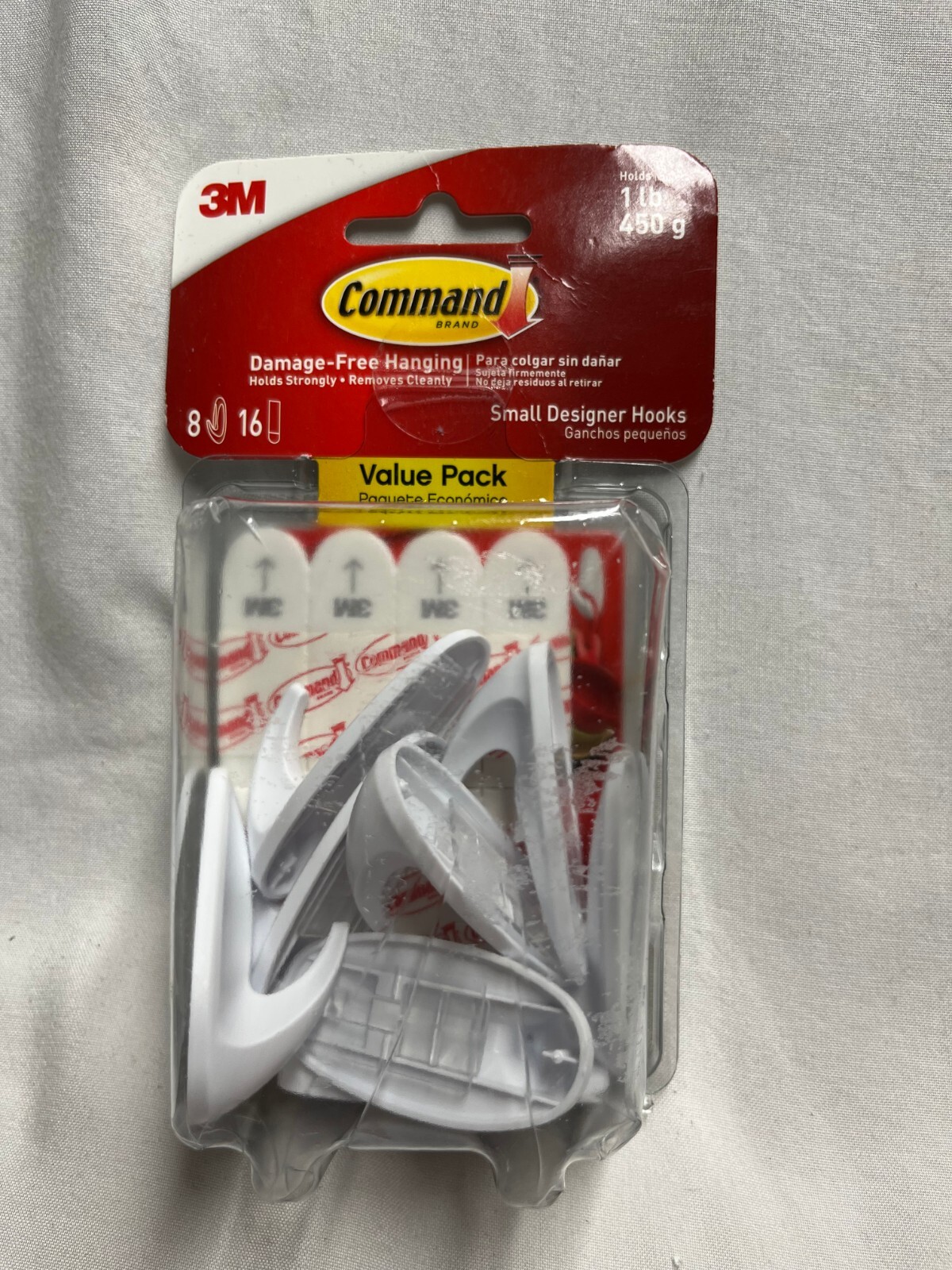 3M Command Hooks- Small Designer Hooks | eBay