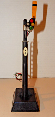 Marx O Gauge Vintage # 74 Semaphore Signal Light Tower & Crossing Gate ...