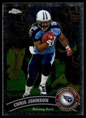 2011 Topps Chrome Chris Johnson Tennessee Titans #30 | eBay