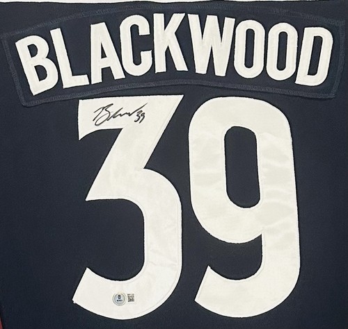 Mackenzie Blackwood Signed Colorado Avalanche Jersey + Beckett Witness ...