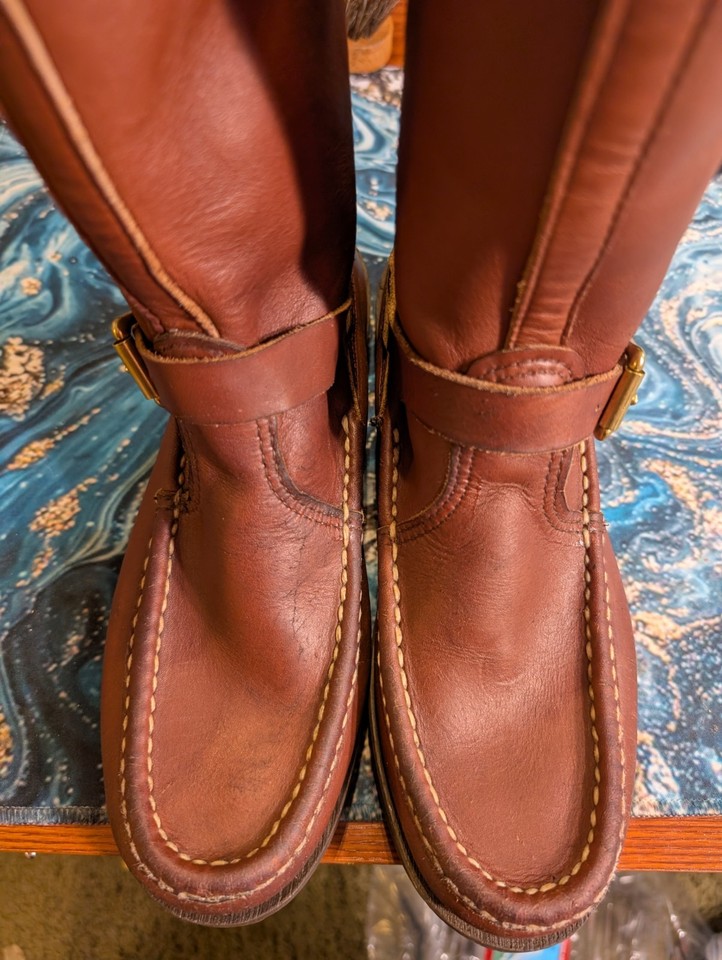 Russell Moccasin Men's Zephyr Size 7C Leather | eBay