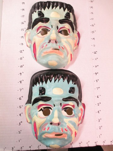 halloween mask 1960s Austin Art (1) FRANKENSTEIN monster psychedelic ...