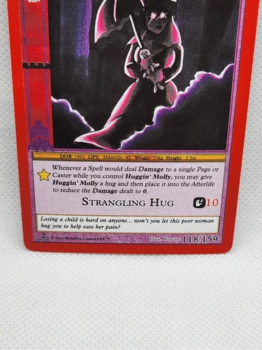 Huggin' Molly 118/159 Metazoo Cryptid Nation 2nd Edition Beastie Spirit ...