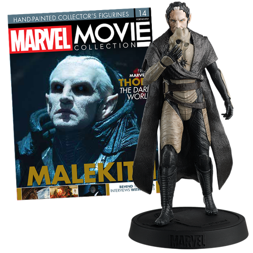 THOR FIGURE MALEKITH MARVEL MOVIE COLLECTION #14 in BOX & MAG EAGLEMOSS ...