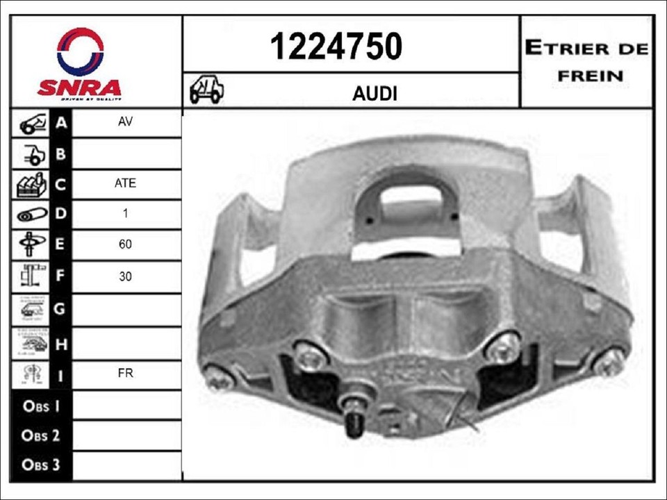Front Brake Caliper Audi A6 Allroad III (4F) Phase 1 5P 4F0615124 | eBay