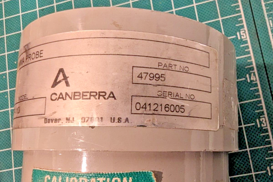 GIANT Canberra GP-110i Gamma Detector Model 47995 With Centronic Geiger ...