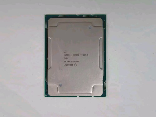 Intel Xeon Gold 6126 2.6GHz Processor (SR3B3) 759767134618 | eBay