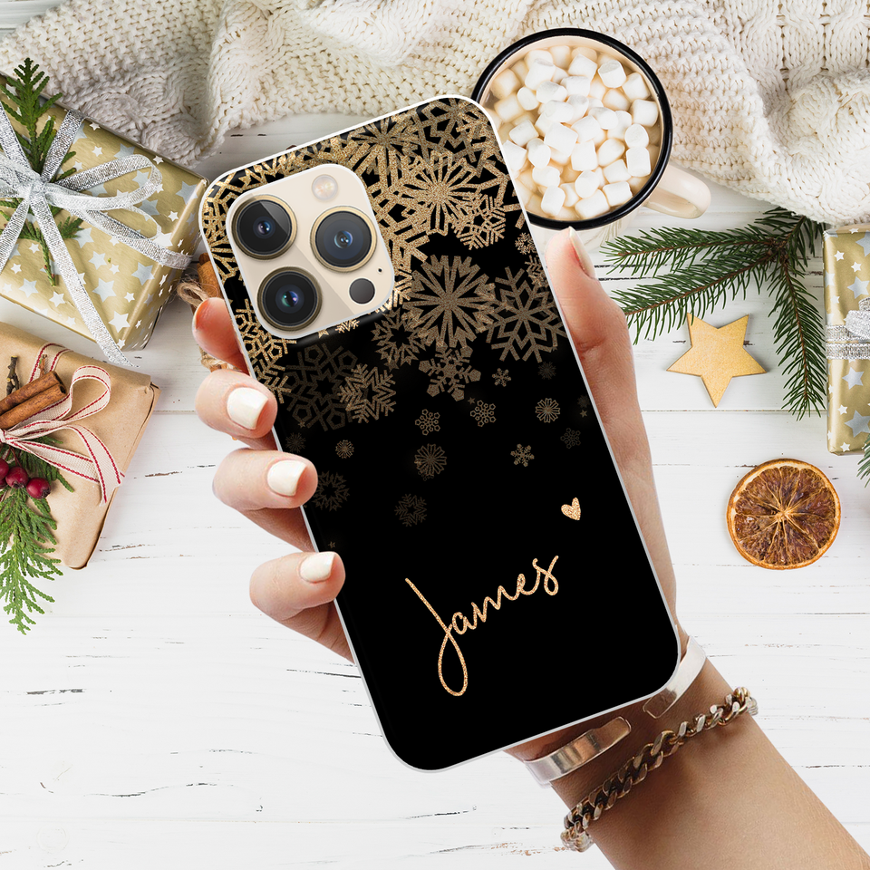 Personalised Phone Case Name Silicone Cover For iPhone 11 12 13 14 15 ...