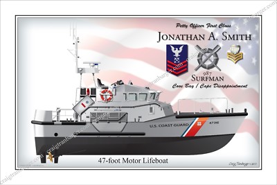 USCG,USCGC,47,foot,MLB,Motor,Lifeboat,Cutter,Coast,Guard | eBay