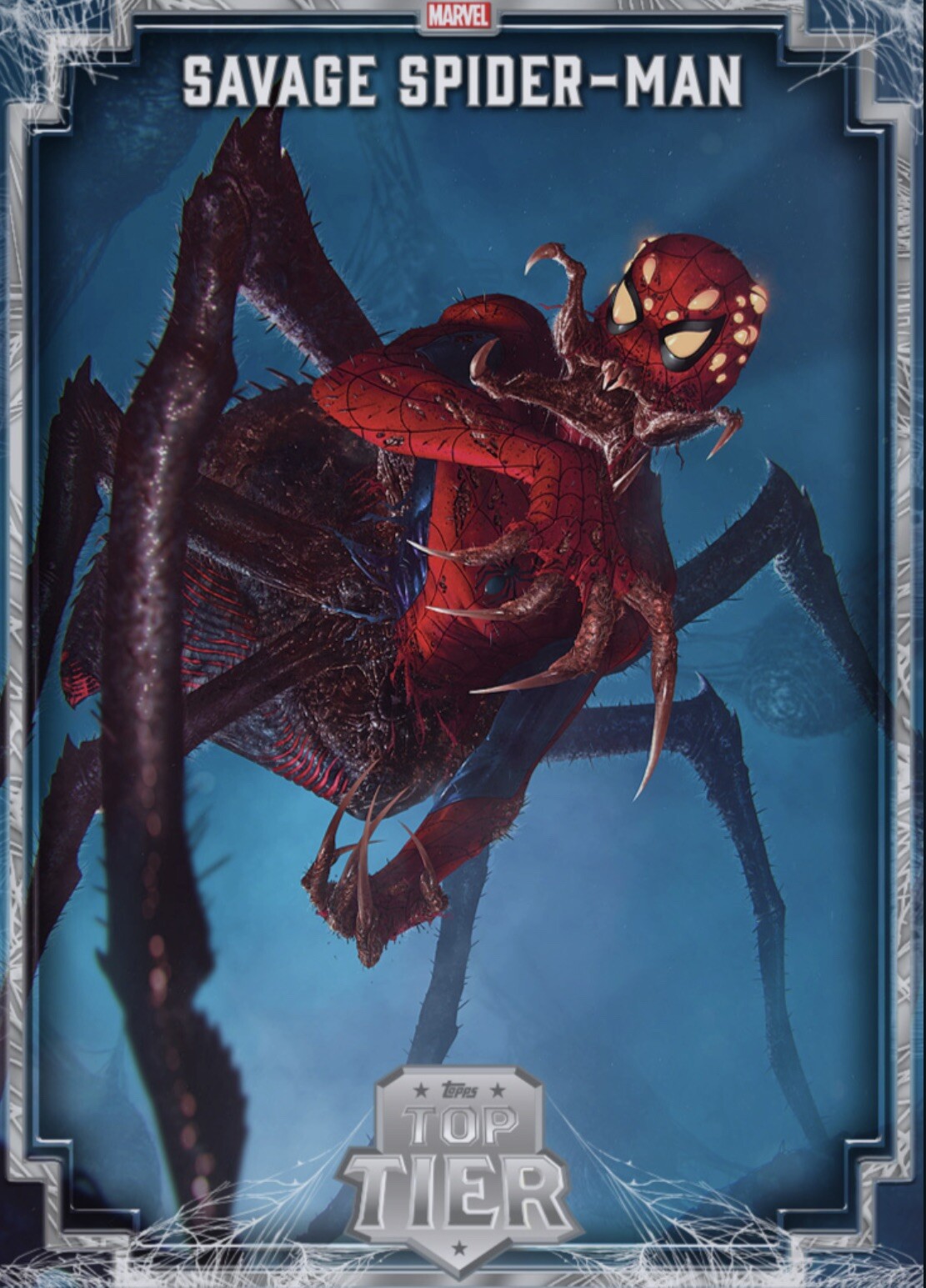 Topps Marvel Collect 2024 Top Tier S1 - Savage Spider-Man Silver SR ...