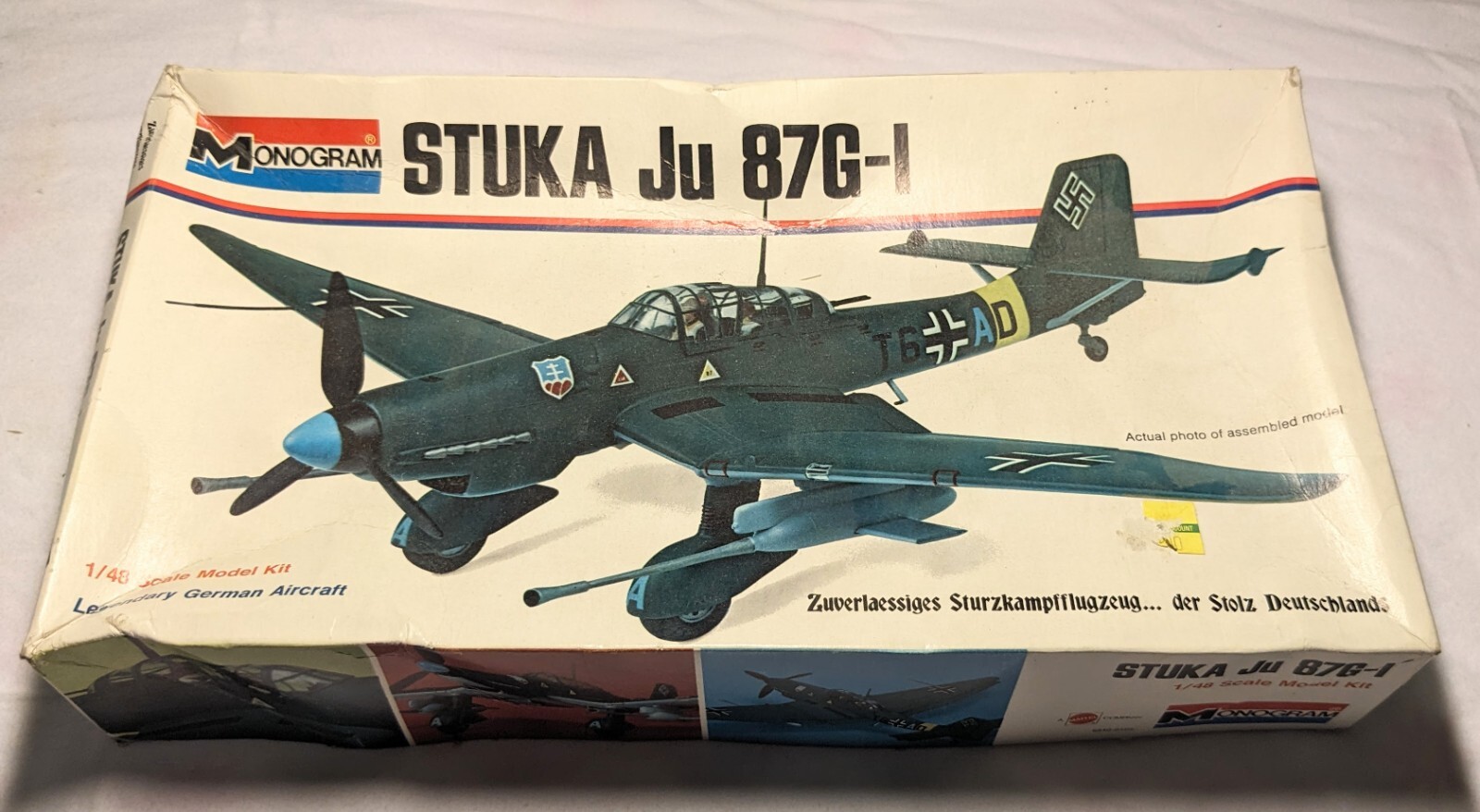 1973 MONOGRAM STUKA Ju 87G-1 1:48 SCALE #6840 NO DECALS | eBay
