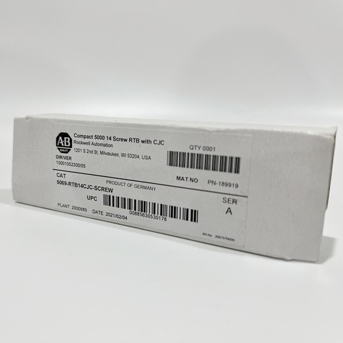 AB 5069-RTB14CJC-SCREW Compact 5000 14 Screw RTB with CJC | eBay
