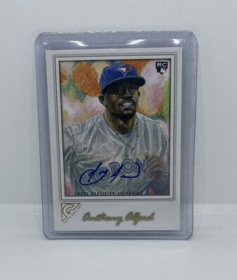 2017 topps gallery Anthony Alford certified auto rc | eBay